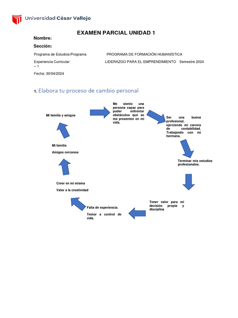 Examen Liderazgo | PDF | Liderazgo | Sicología Examen Liderazgo | PDF | Liderazgo | Sicología
