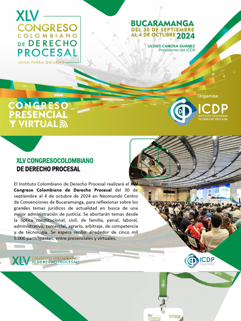 Publicidad Congreso 2024 | PDF