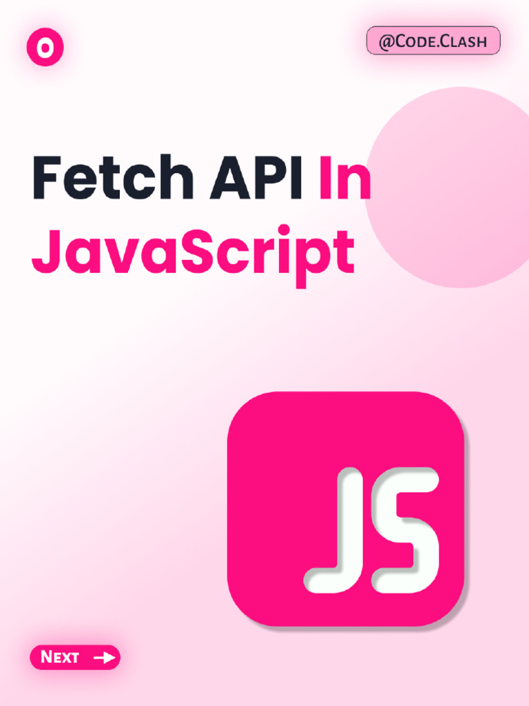 Fetch Api | PDF Fetch Api | PDF
