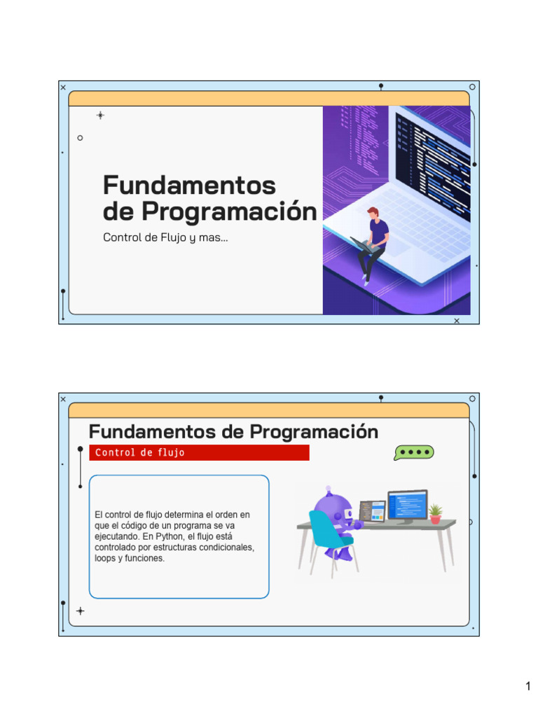 Fundamentos de Programación Python | PDF | Python (lenguaje de ...