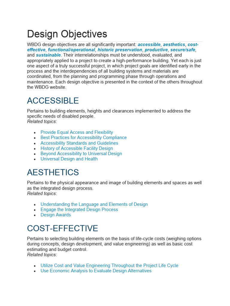 Design Objectives | PDF | Elevator | Geotechnical Engineering