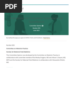Maternity Triage Clinical Guidelines | PDF | Childbirth | Obstetrics