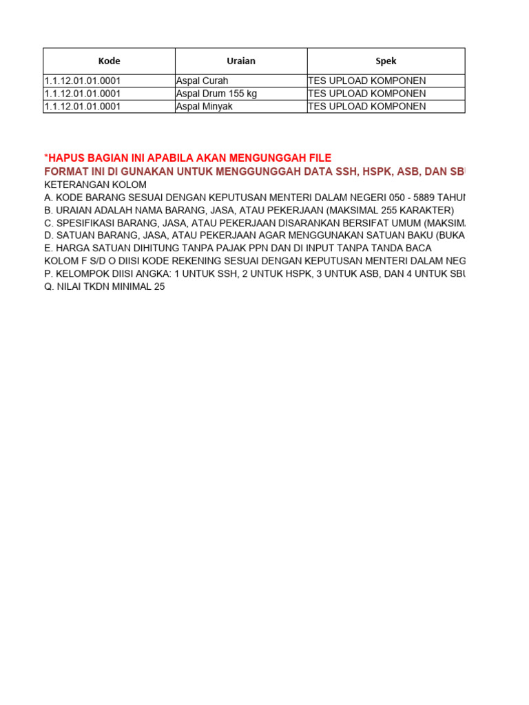 contoh_form_upload_sh_SIPD | PDF