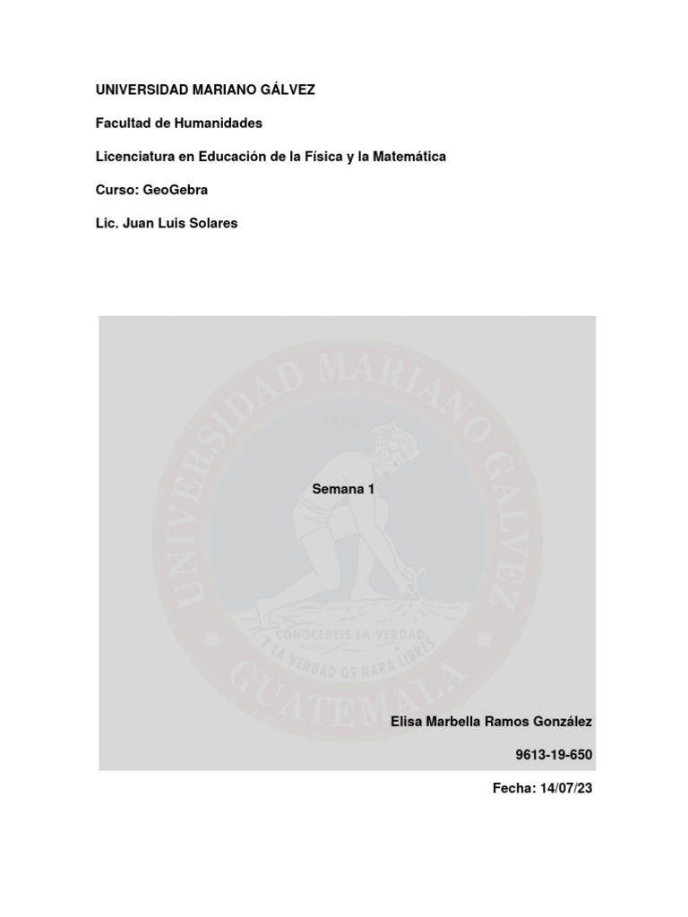 Tar 1 G | PDF | Línea (geometría) | Longitud