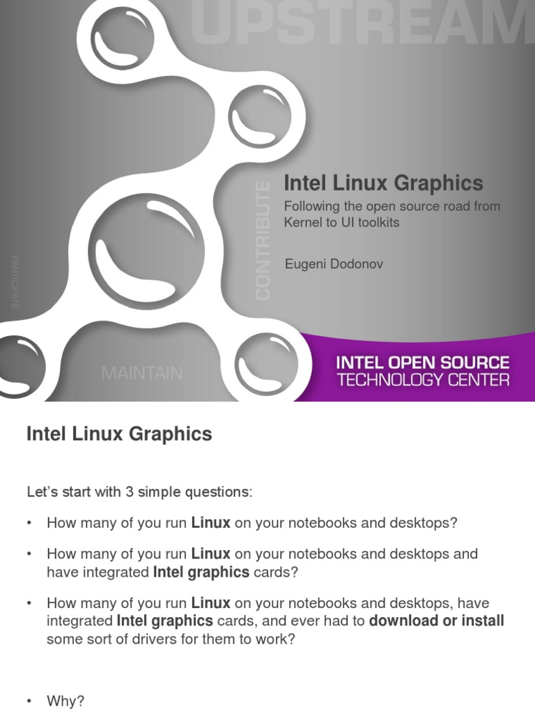 Intel Linux Graphics Pdf Graphics Processing Unit Computer Hardware