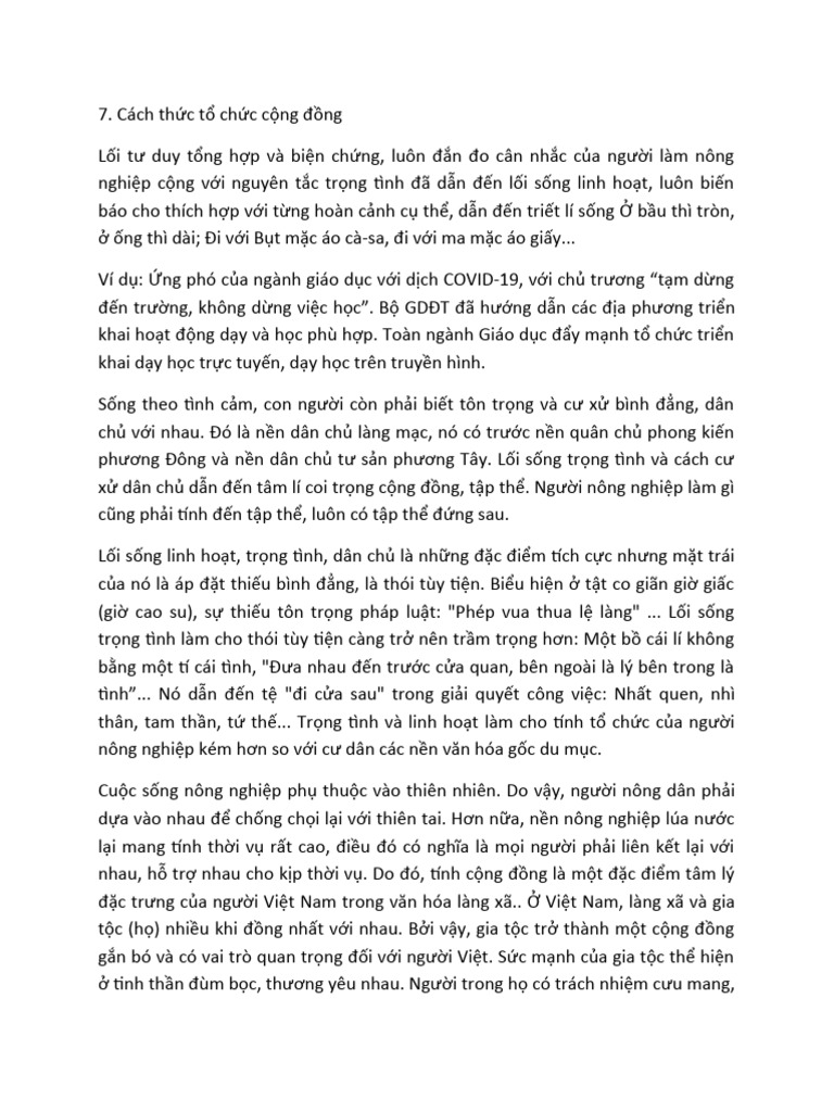 Cách TH C T CH C C NG Đ NG | PDF