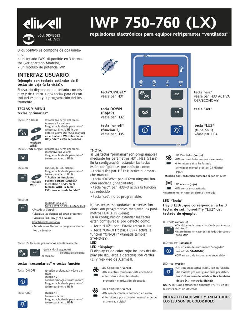 Iwp 750-760-LX 2 | PDF | Contraseña | Teclado