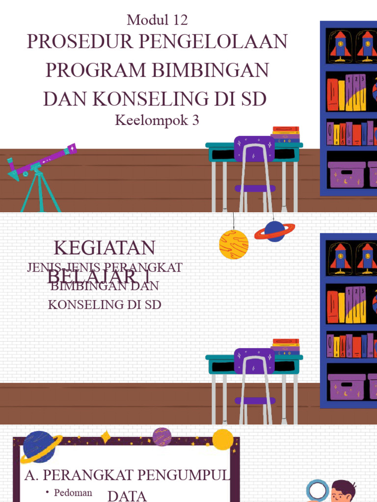 Presentasi Pendidikan Anak Di SD Modul 12 | PDF | Bisnis