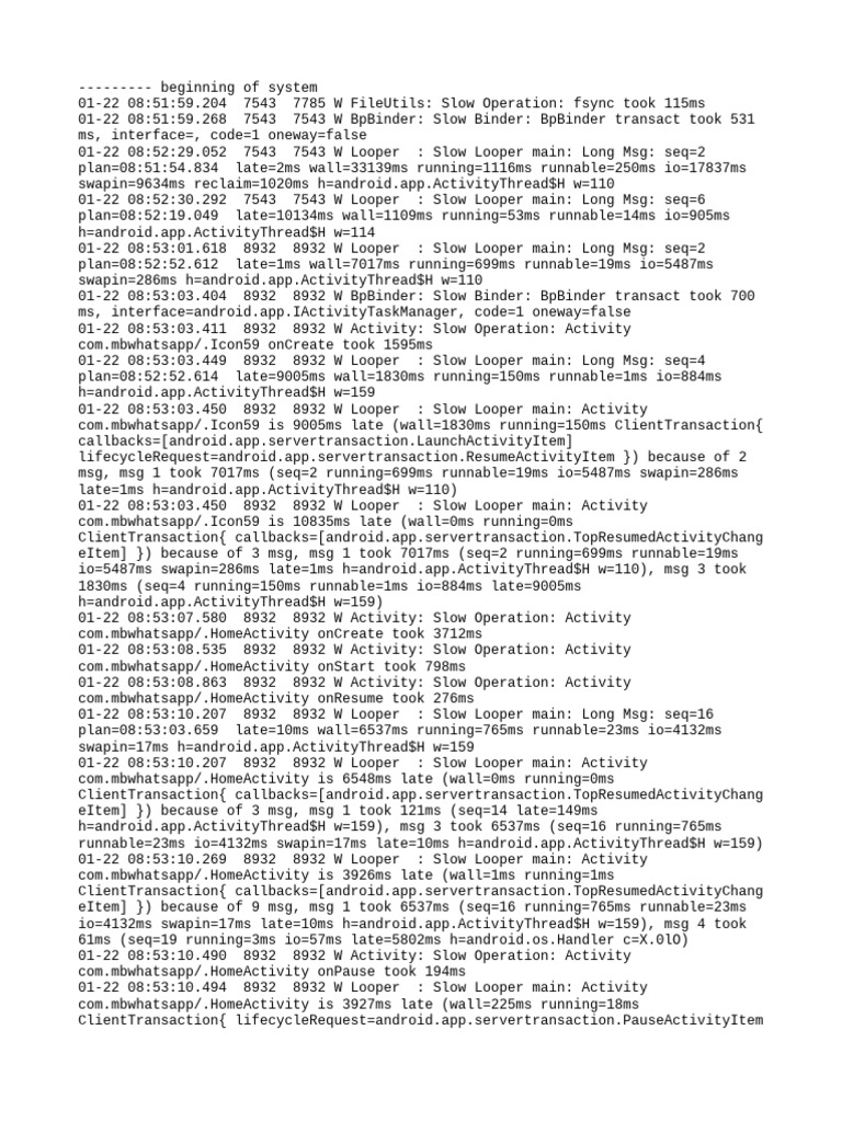 Logcat | PDF | Software | Berkeley Software Distribution