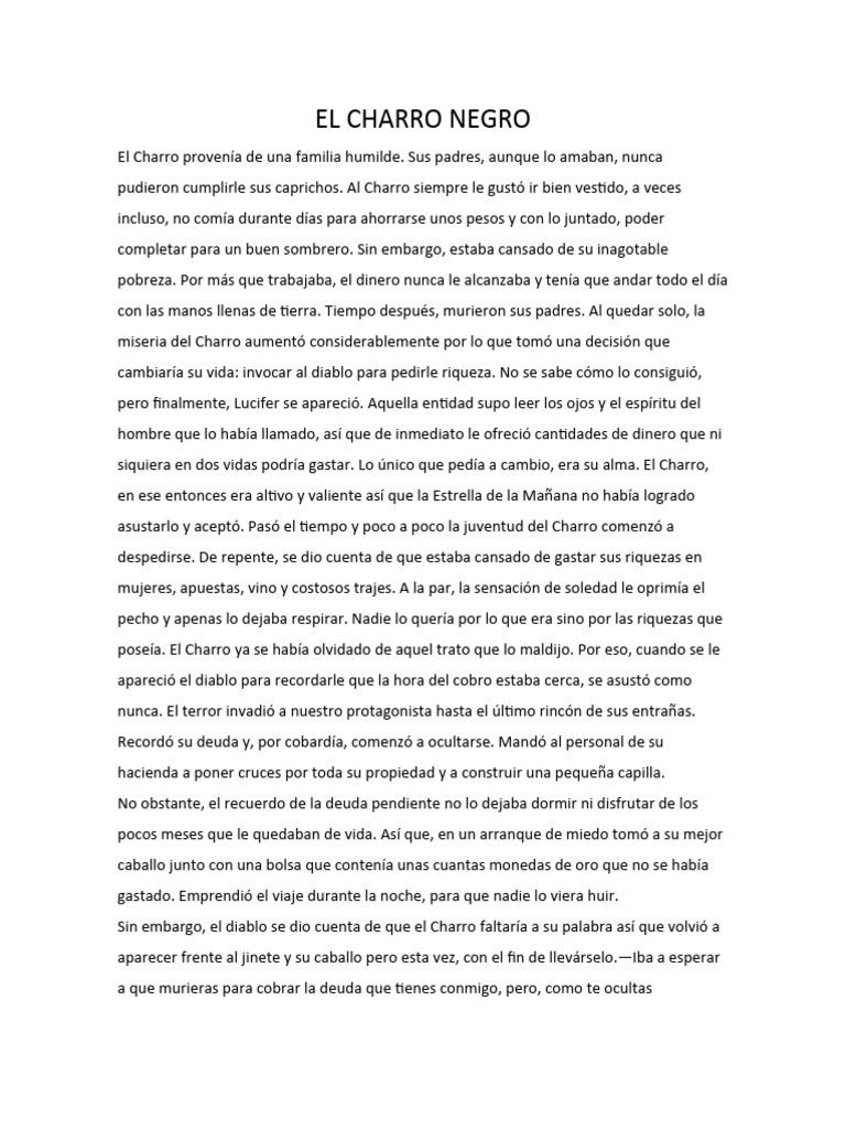 El Charro Negro | PDF