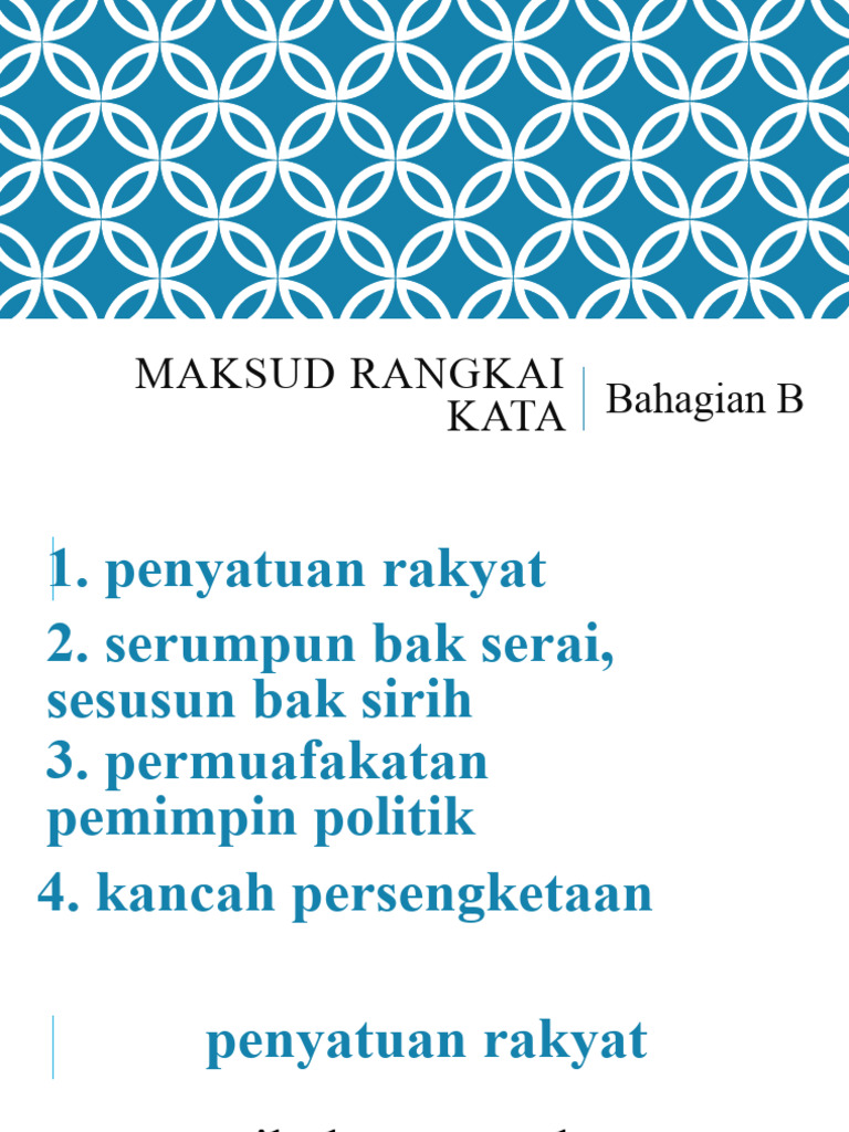 Maksud Rangkai Kata | PDF