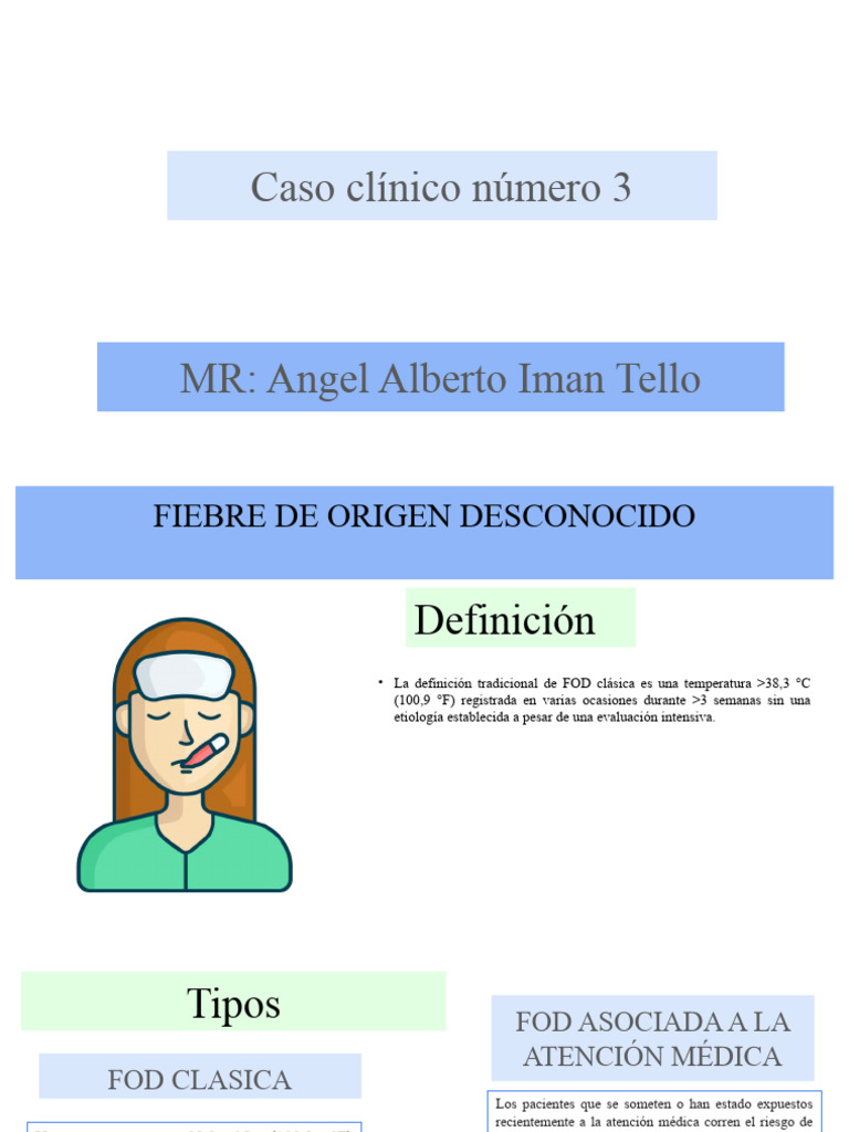 Caso Clinico 3 Fod Angel Iman Tello | PDF | Leucemia | Hematología