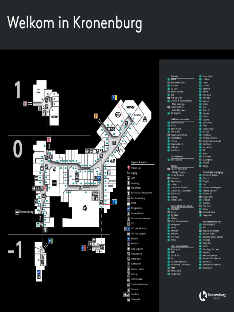 2019 10 04 WH Kronenburg Plattegrond Online | PDF