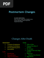 Stages of Post Mortem Lividity and Putrefaction of The Body | PDF | Forensic Science | Decomposition