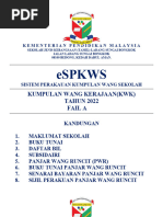 Surat Pemakluman Lajur Baharu eSPKWS THN 2022 Terkini | PDF