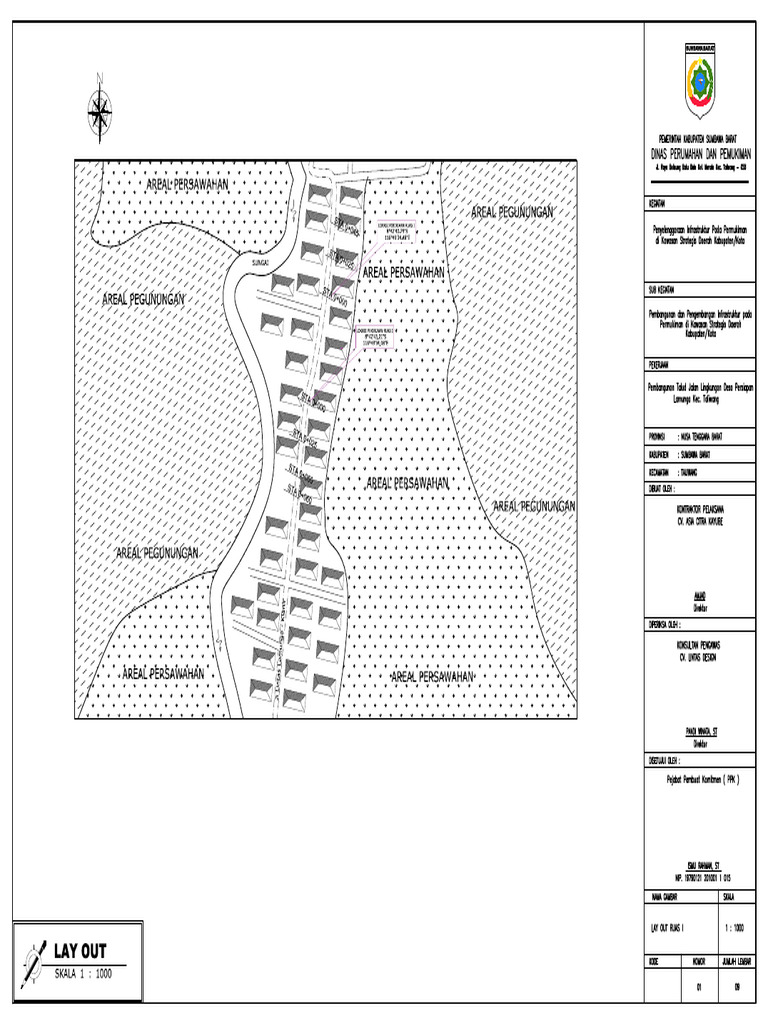 Talud Lamunga Shop Drawing | PDF
