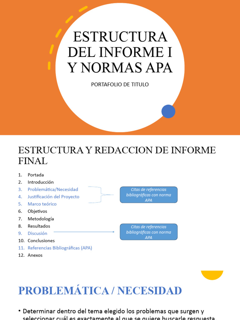 Estructura Informe y Apa | Descargar gratis PDF | Citación