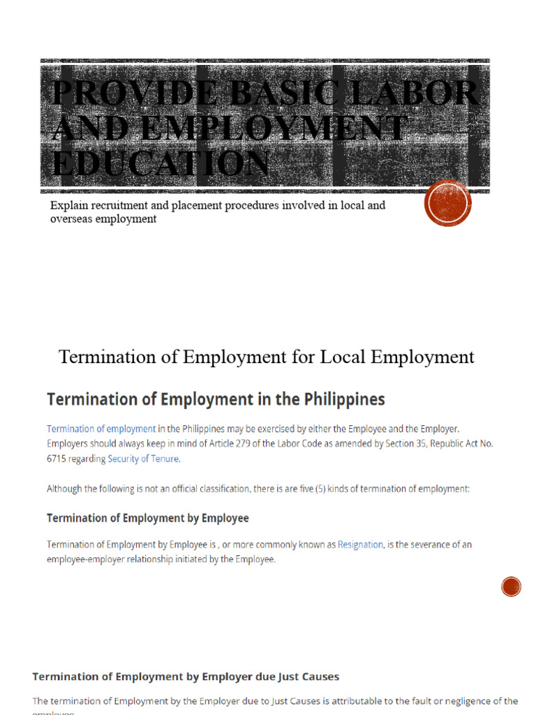Explain Recruitment and Placement Procedures Involved in Local and ...