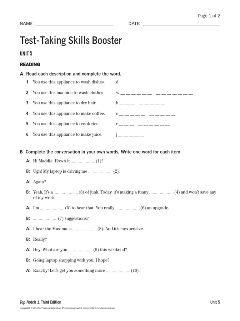 tn1 TTSB U5 | PDF