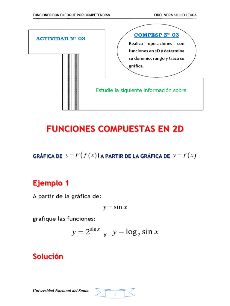 Funciones Parte III | PDF | Función (Matemáticas) | Álgebra