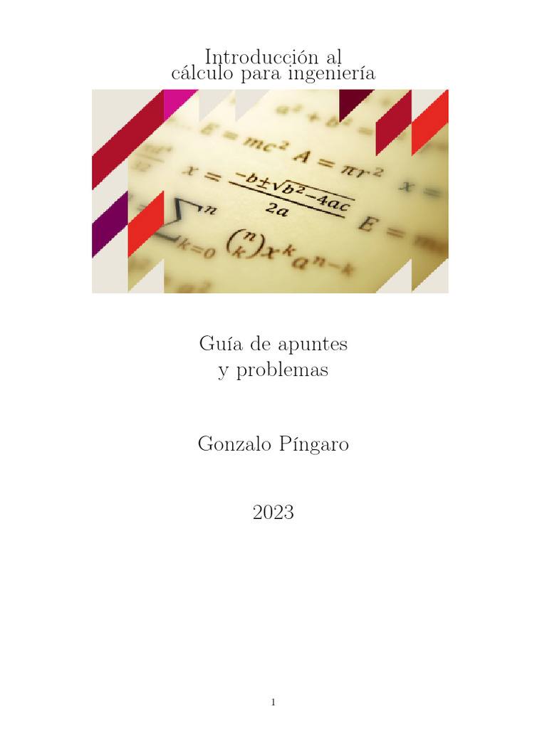 Introduccion Al Calculo para Ingenieria | PDF | Derivado | Integral