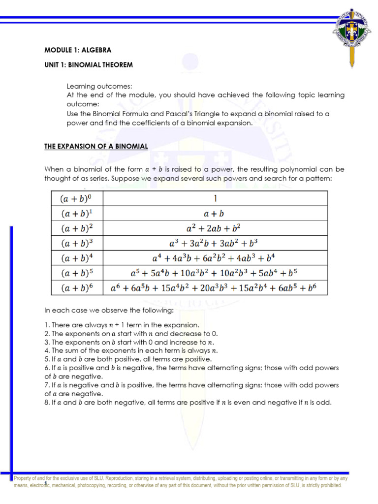 Engg Math 1 - Module 1 Algebra | PDF | System Of Linear Equations ...