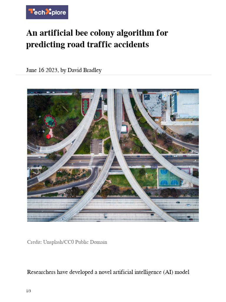 2023 06 Artificial Bee Colony Algorithm Road | PDF | Artificial ...