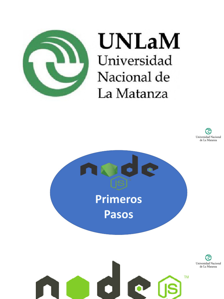 Node - Primeros Pasos - 1 | PDF | Informática | Arquitectura de ...