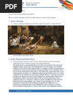 Analysis of Juan Luna's Spoliarium | PDF