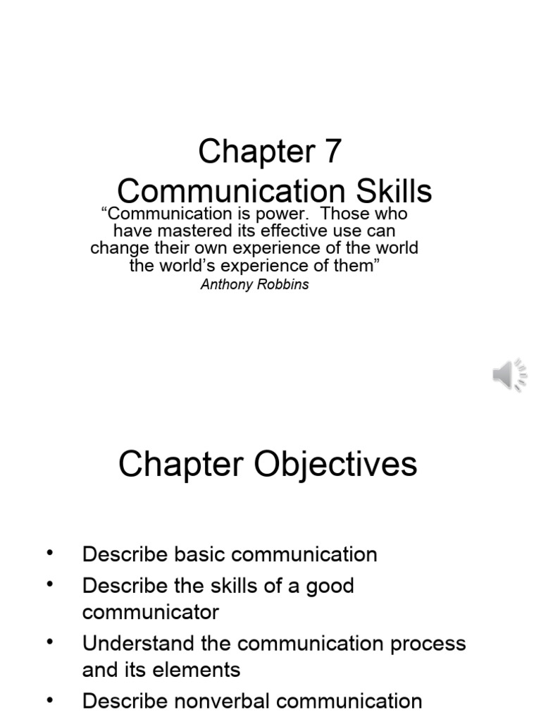 Mastering Communication Skills | PDF | Communication | Nonverbal ...
