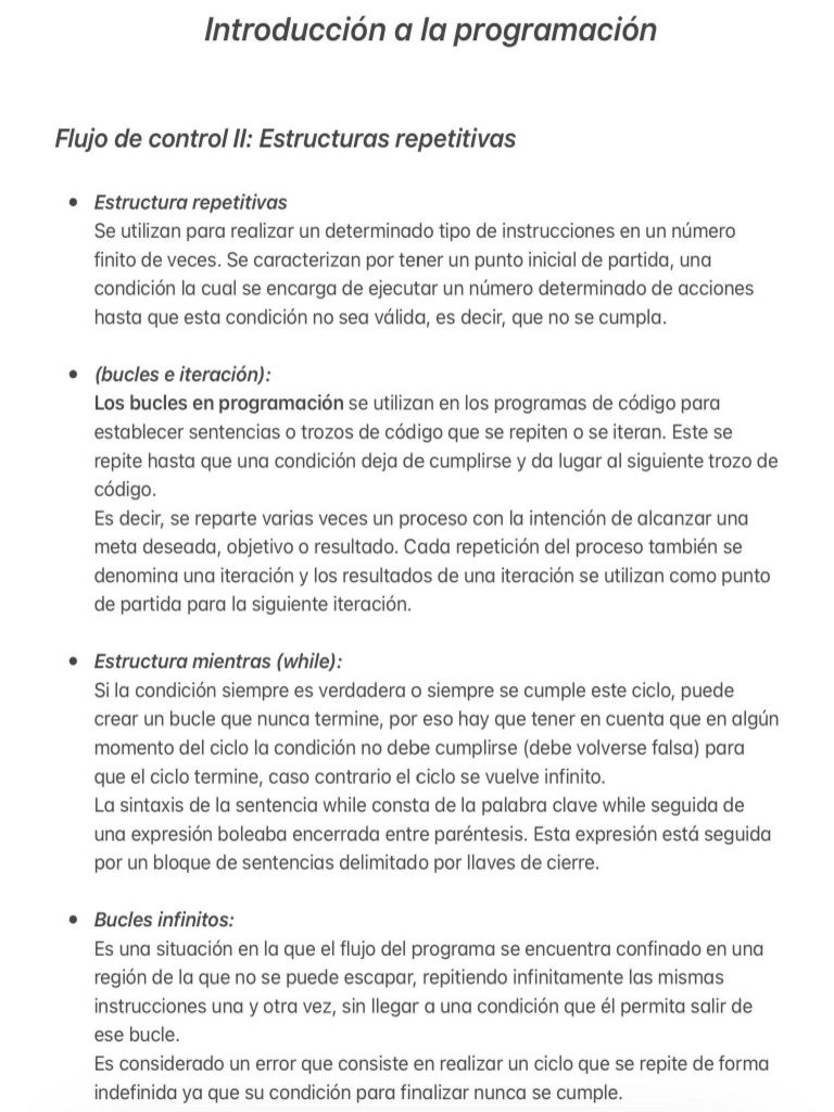 Programacià N. Bucles | PDF | Desarrollo de software | Ingeniería ... Programacià N. Bucles | PDF | Desarrollo de software | Ingeniería ...