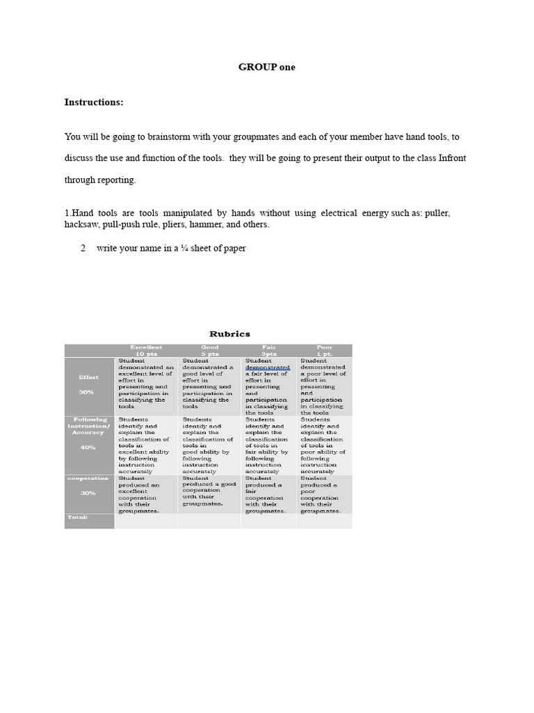 Activity-Sheet-1 On Classification of Tools in Eim | PDF | Technology ...