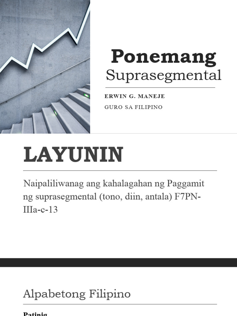 Ponemang Suprasegmental | PDF