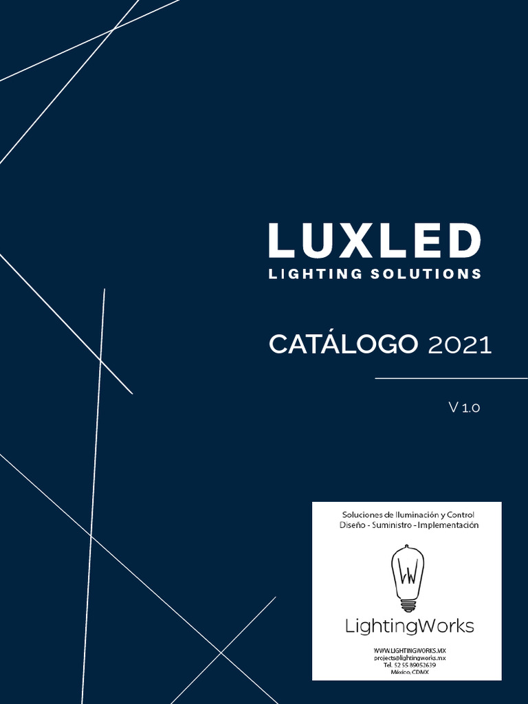Catalogo Luxled 2021-Lightingworks | PDF | Diodo emisor de luz | Diseño ...