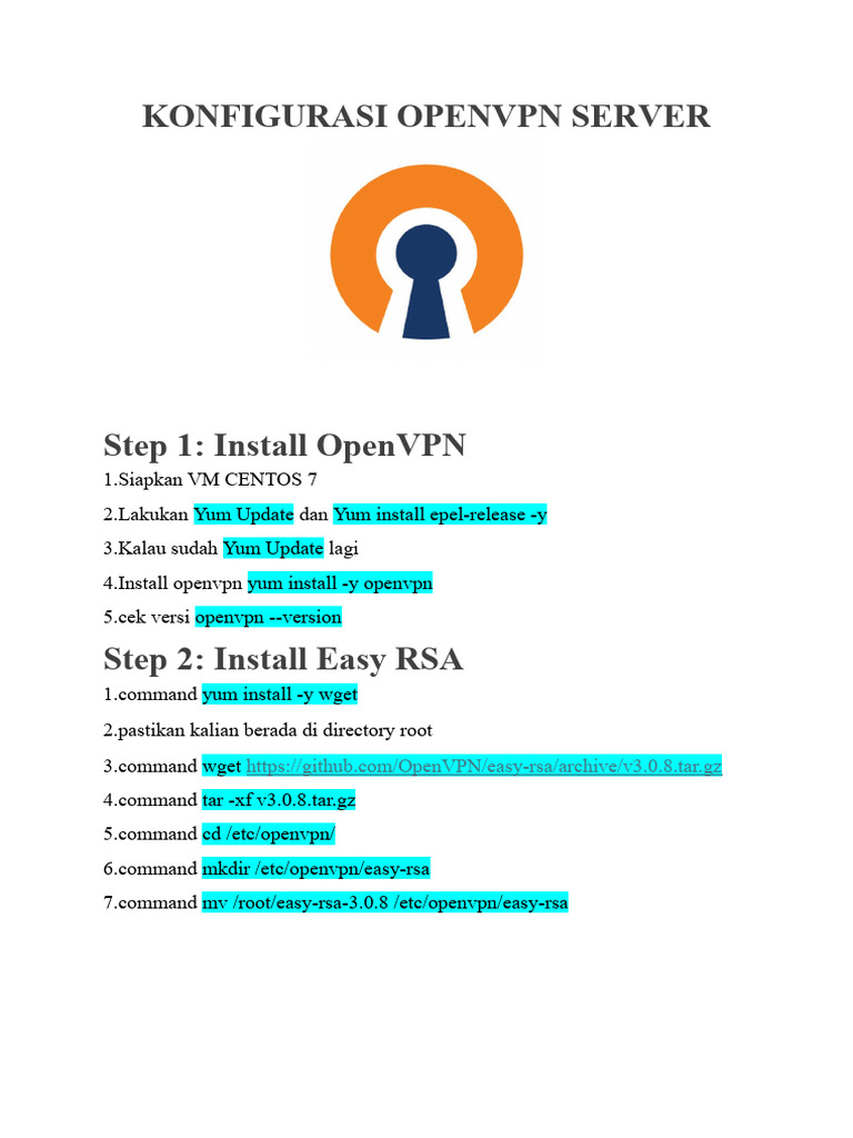 Materi Openvpn | PDF