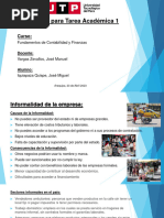 Infografia Sobre La Informalidad | PDF