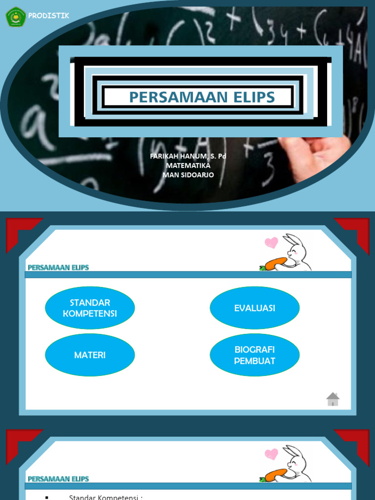 Persamaan Elips | PDF
