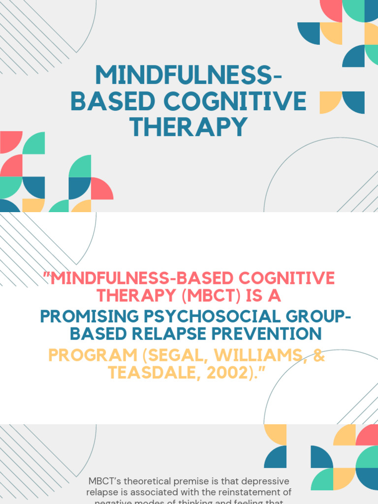 13.1 Mindfulness-Based Cognitive Therapy and Dialectical Behavior ...