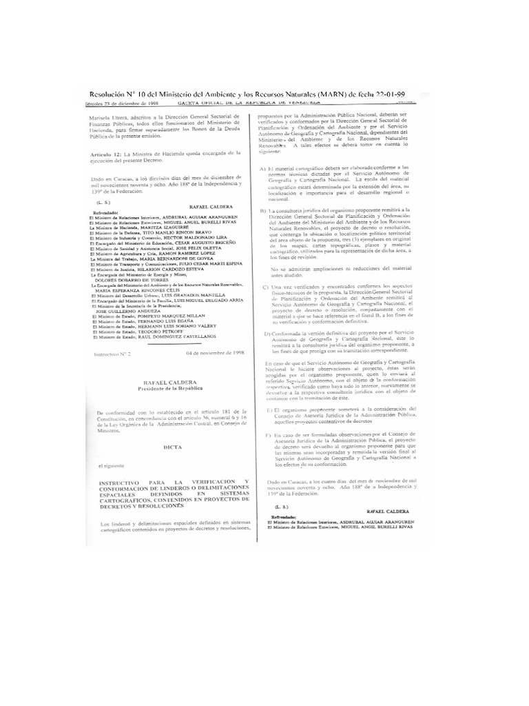 Inst. Verificación de Línderos | PDF