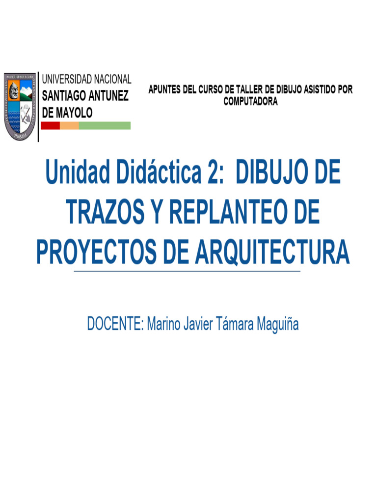 Clase 8 - Tdac - MJTM | PDF | Cad automático | Diseño asistido por ...