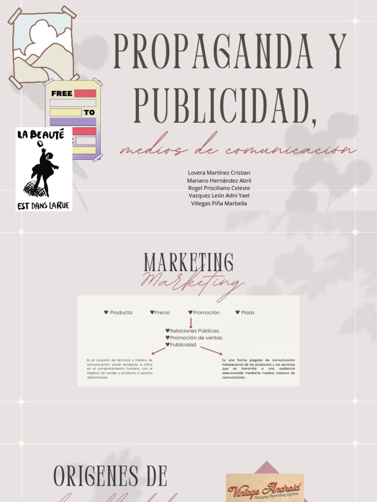 Propaganda y Publicidad | Descargar gratis PDF | Publicidad | Propaganda