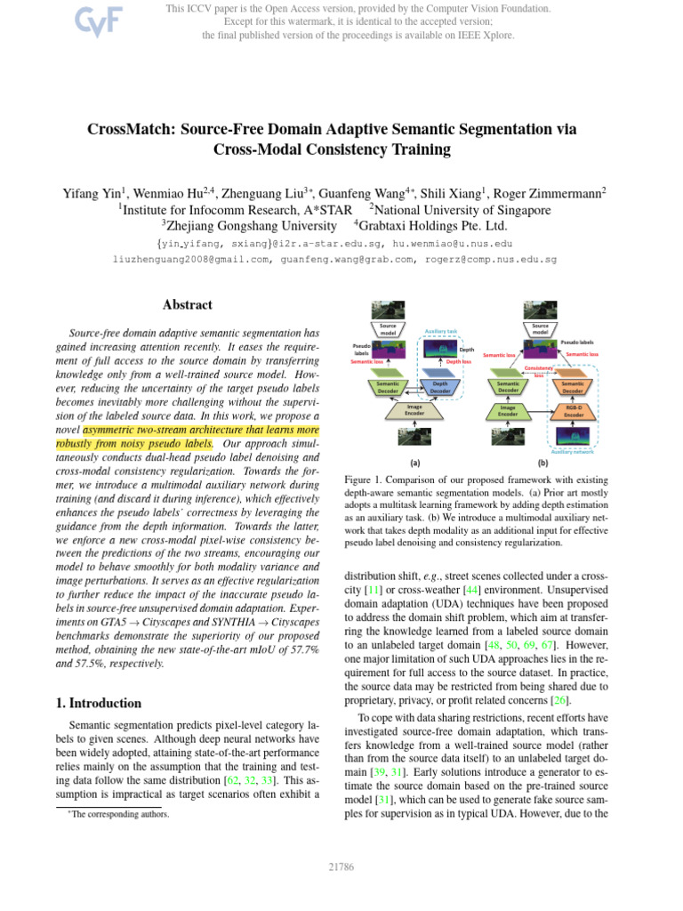Cross Match | PDF | Image Segmentation | Artificial Neural Network