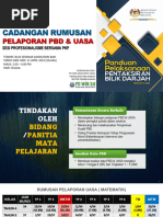 Manual Pengguna Modul PBD-SPPB (Guru Penyelaras PBD) Sesi Akademik 2024-2025 | PDF