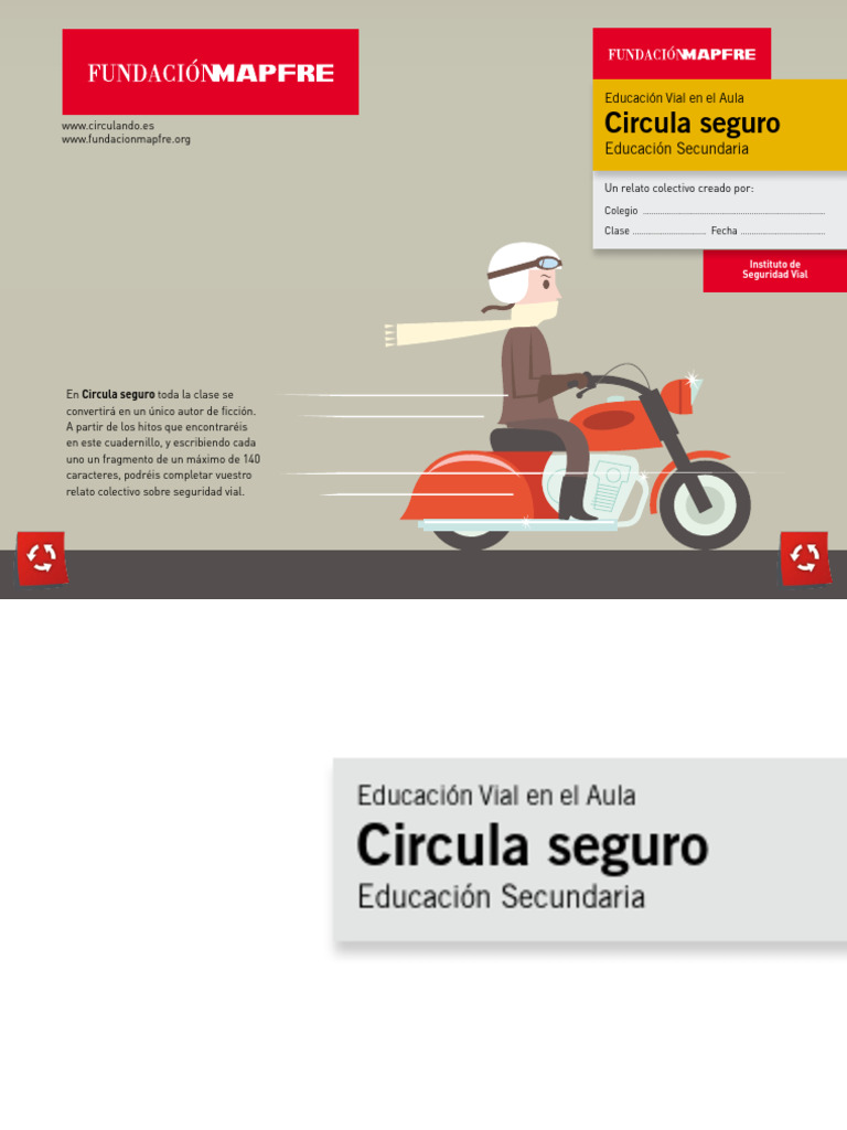 Cuadernillos Circula Seguro Tcm1069 223953 Pdf Negocios