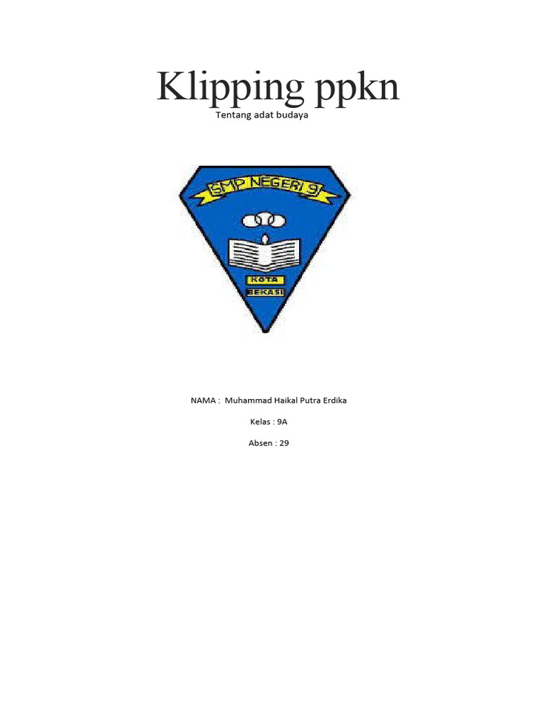 Klipping PPKN v2 | PDF