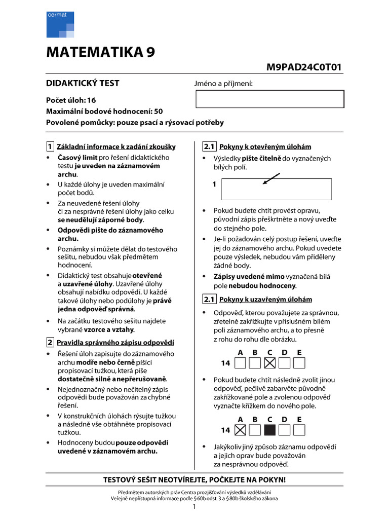 Ma 2024 9a TS2 | PDF