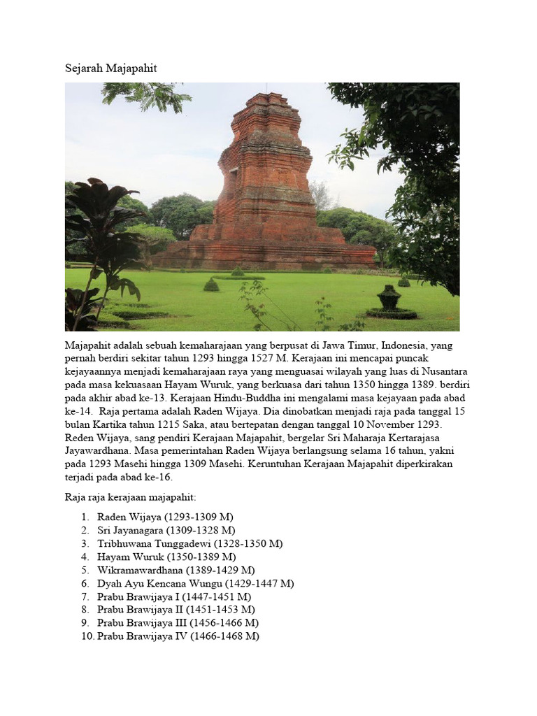 Sejarah Majapahit | PDF