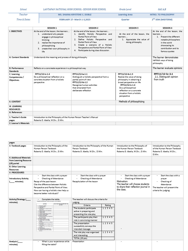 DLL Week4 | PDF | Learning | Liberal Arts Education