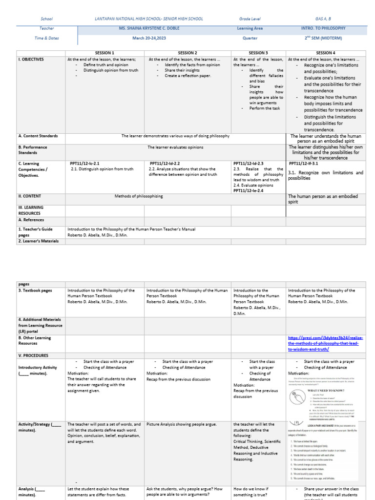 DLL Week6 | PDF | Reason | Fallacy