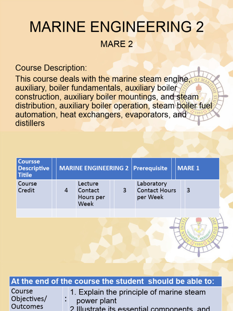 Mar e 2 Marine Engineering 2 | PDF | Boiler | Transparent Materials